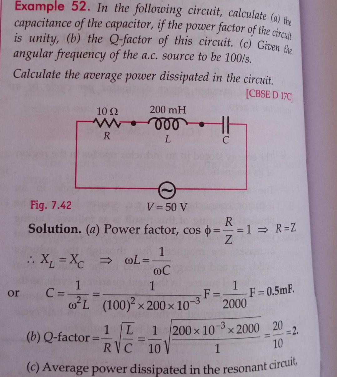 [ANSWERED] Example 52 In the following circuit calculate a the - Kunduz