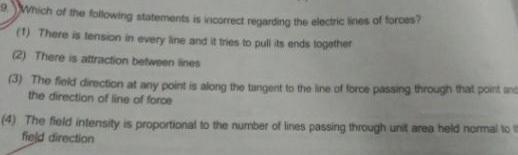 [ANSWERED] Which of the following statements is incorrect regarding the ...