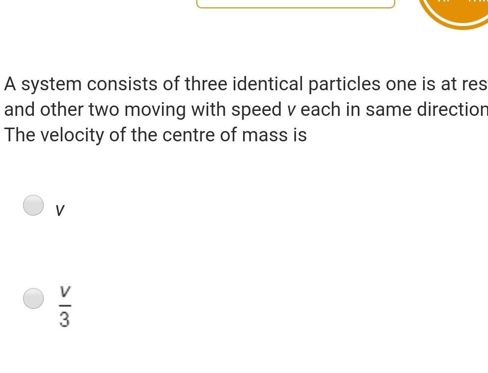 [ANSWERED] A system consists of three identical particles one is at res - Kunduz