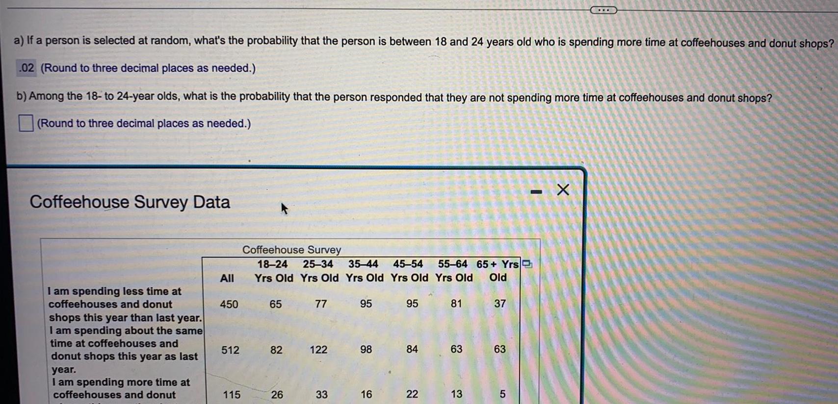 [ANSWERED] a If a person is selected at random what s the probability ...