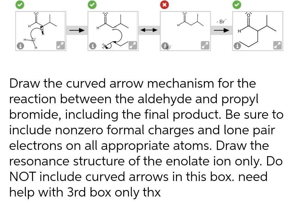 ANSWERED Br Draw The Curved Arrow Mechanism For The Reaction Between ANSWERED Br Draw The Curved Arrow Mechanism For The Reaction Between