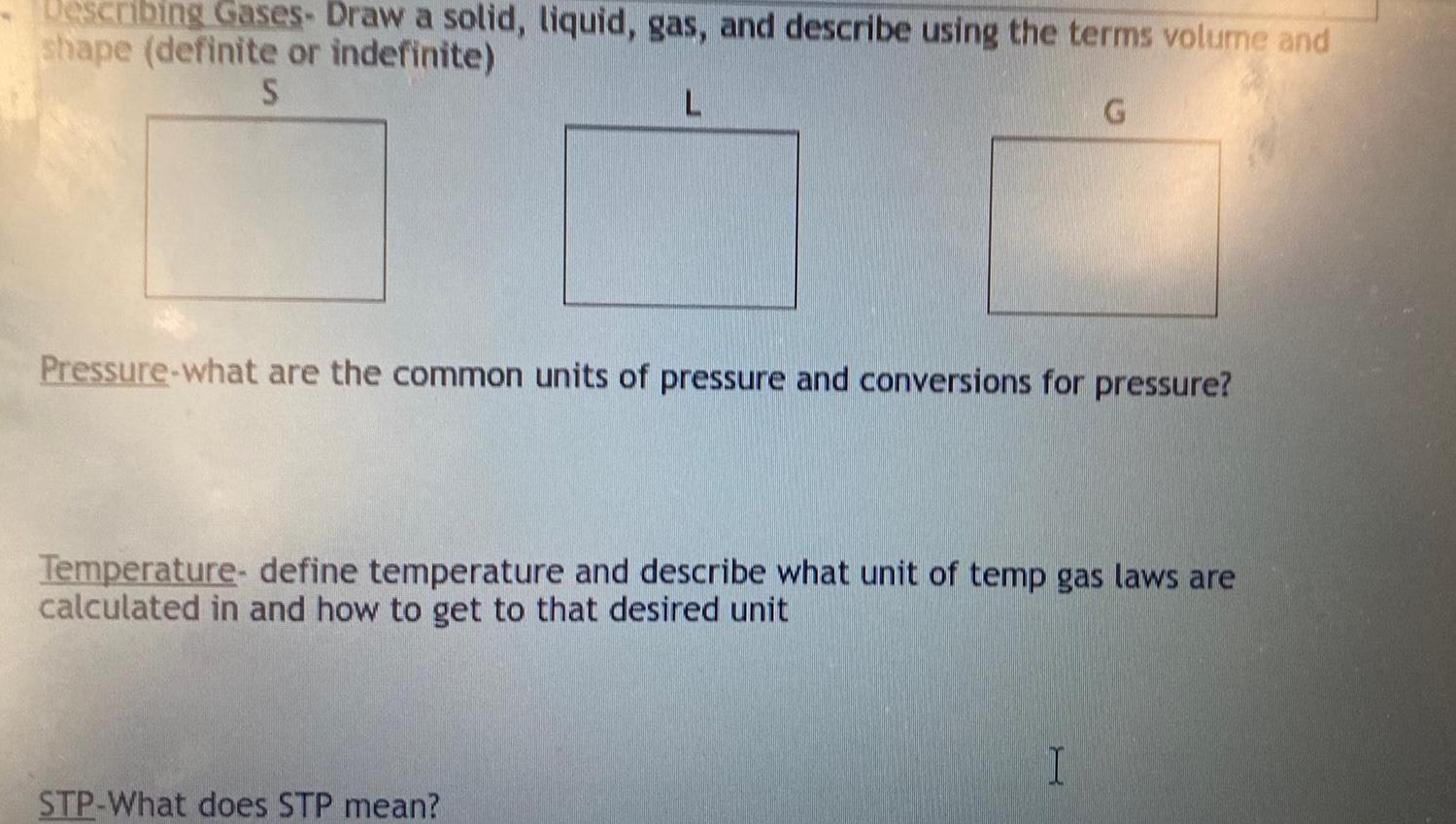 ANSWERED Describing Gases Draw A Solid Liquid Gas Physical ANSWERED Describing Gases Draw A Solid Liquid Gas Physical