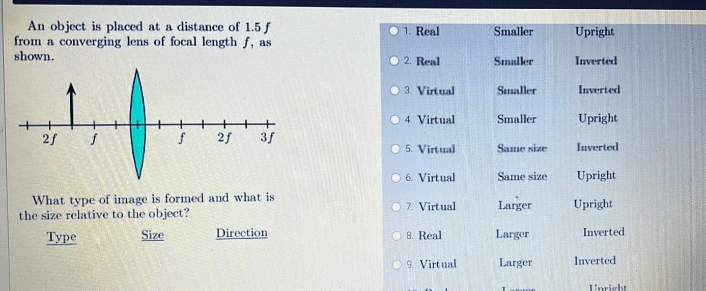 [ANSWERED] An object is placed at a distance of 1 5 f from a converging - Kunduz