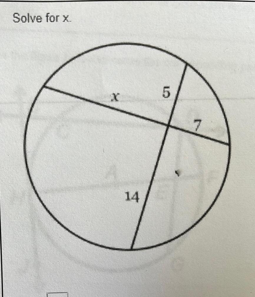 ANSWERED Solve For X X 14 5 7 Algebra answered-solve-for-x-x-14-5-7-algebra