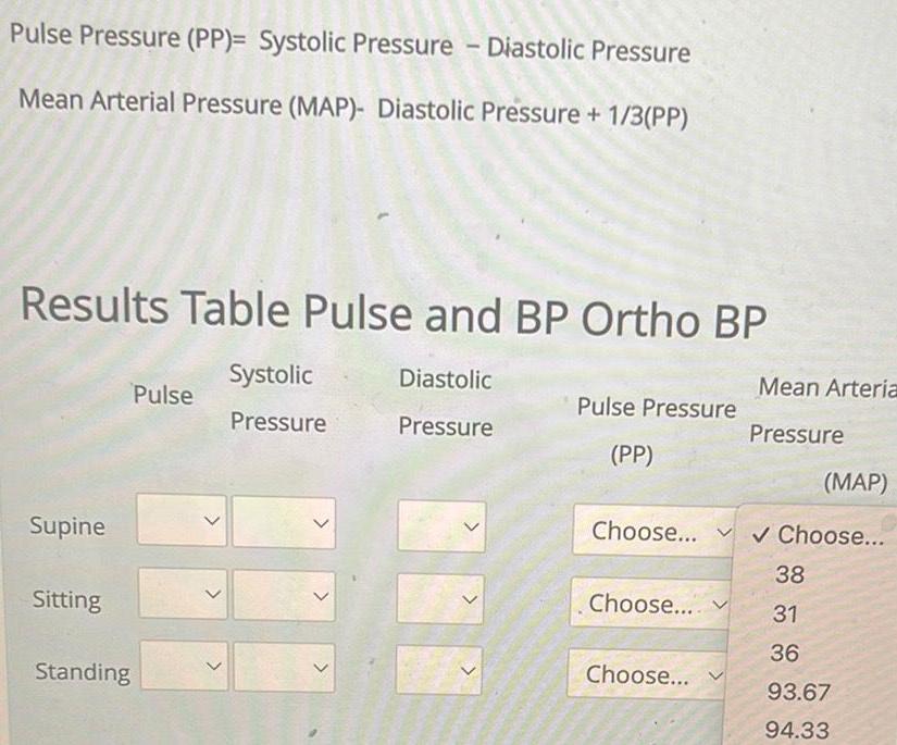 ANSWERED Pulse Pressure PP Systolic Pressure D Anatomy And ANSWERED Pulse Pressure PP Systolic Pressure D Anatomy And