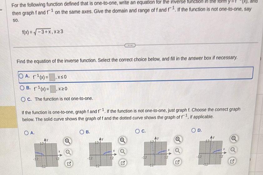 answered-for-the-following-function-defined-that-is-one-to-on