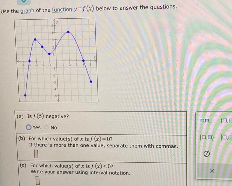 [ANSWERED] Use the graph of the function y f x below to answer the - Kunduz