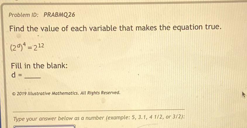[answered] Problem Id Prabmq26 Find The Value Of Each Variable That