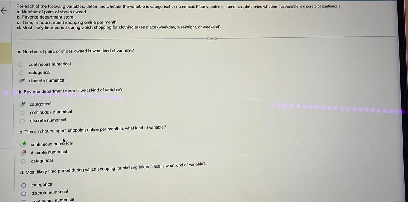 Answered For Each Of The Following Variables Determine Whether The Kunduz