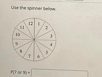 [ANSWERED] Use the spinner below 11 10 9 00 8 12 1 7 P 7 or 9 6 2 5 3 - Kunduz