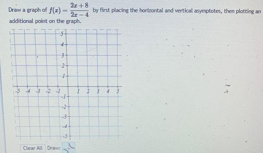 [ANSWERED] 2x 8 Draw a graph of f x 2x 4 additional point on the graph - Kunduz
