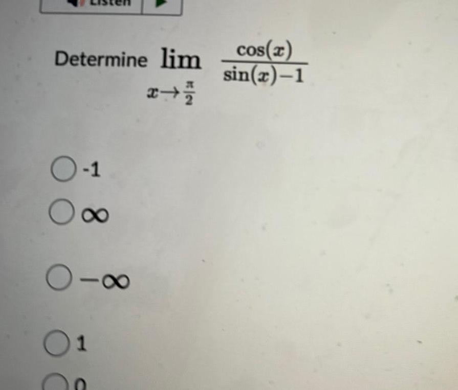 ANSWERED Determine Lim O 1 8 8 01 Cos X Sin Z 1 Kunduz ANSWERED Determine Lim O 1 8 8 01 Cos X Sin Z 1 Kunduz