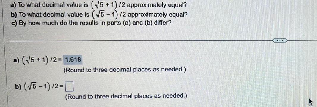 ANSWERED A To What Decimal Value Is 5 1 2 Approximately Math answered-a-to-what-decimal-value-is-5-1-2-approximately-math