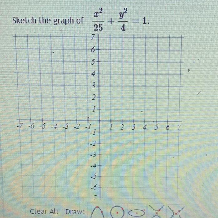 [ANSWERED] Sketch the graph of Clear All Draw I 25 2 71 6 5 4 3 24 1 24 ...