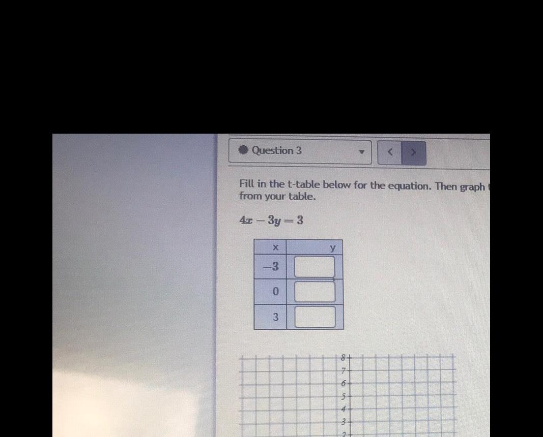 [ANSWERED] Question 3 Fill in the t table below for the equation Then - Kunduz