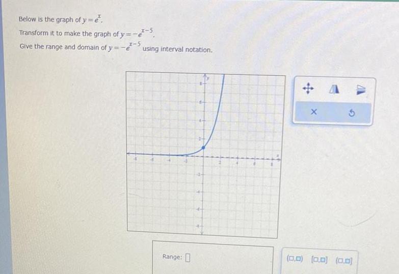 [ANSWERED] Below is the graph of y e Transform it to make the graph of - Kunduz