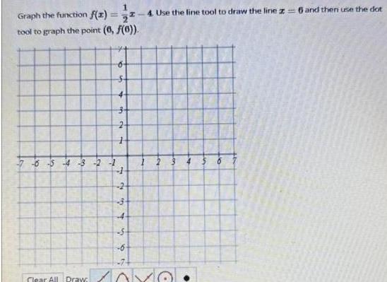 [ANSWERED] Graph the function f x 2 4 Use the line tool to draw the ...