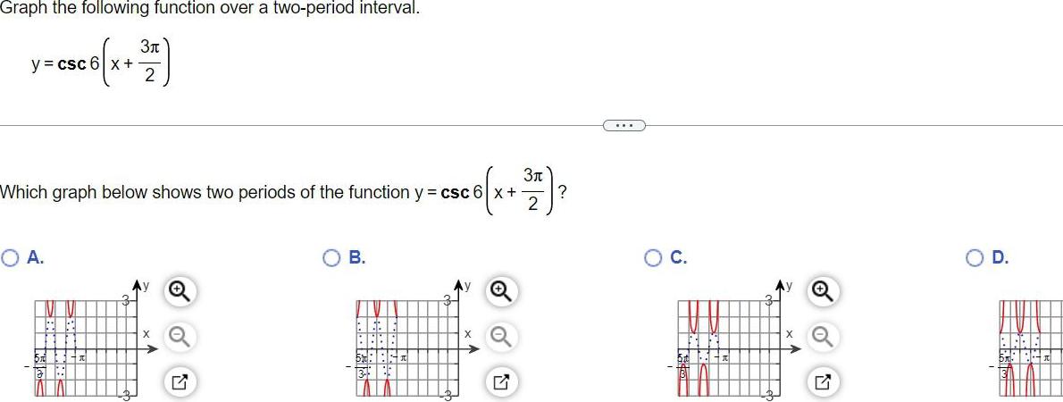 [ANSWERED] Graph the following function over a two period interval y - Kunduz