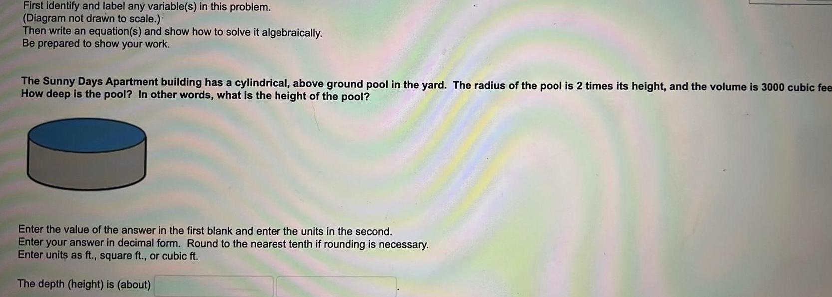 [ANSWERED] First identify and label any variable s in this problem - Kunduz