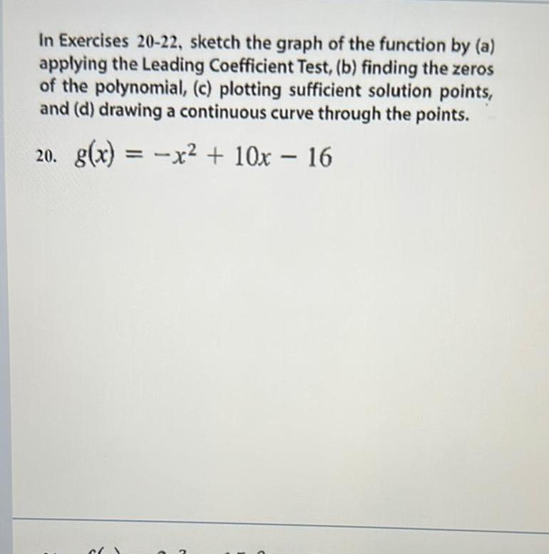 [ANSWERED] In Exercises 20 22 sketch the graph of the function by a - Kunduz