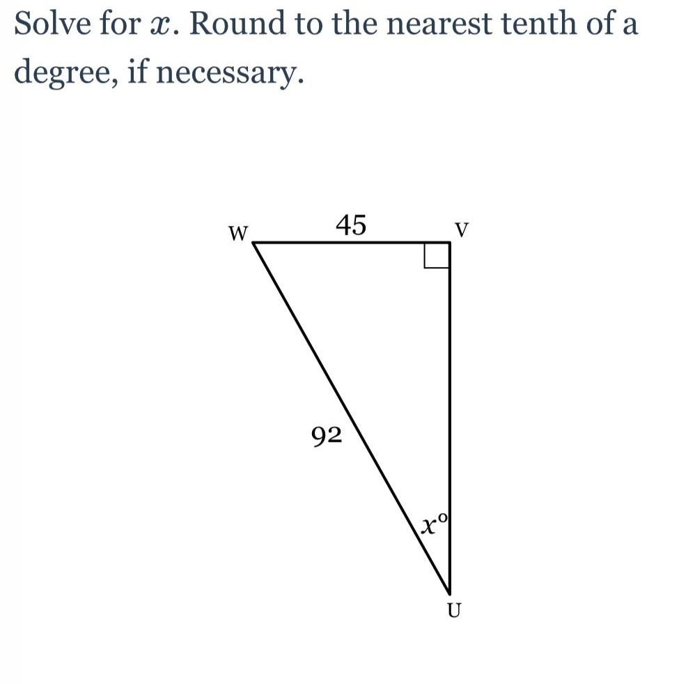 ANSWERED Solve For X Round To The Nearest Tenth Of A Degree answered-solve-for-x-round-to-the-nearest-tenth-of-a-degree