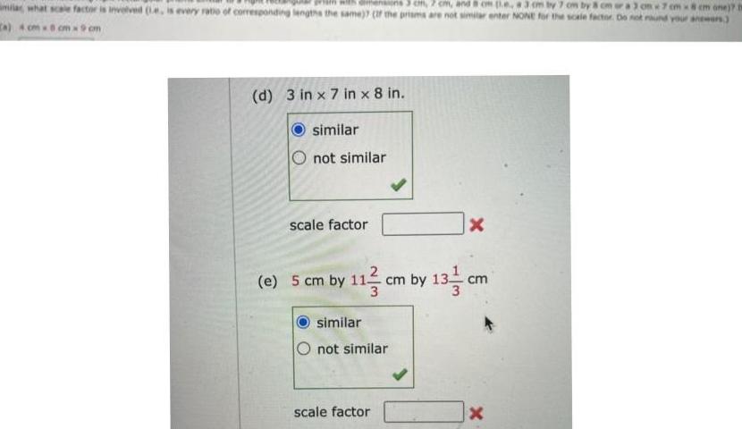 [ANSWERED] ham with cm 7 cm and a cm e a3 cm by mila what scale factor ...
