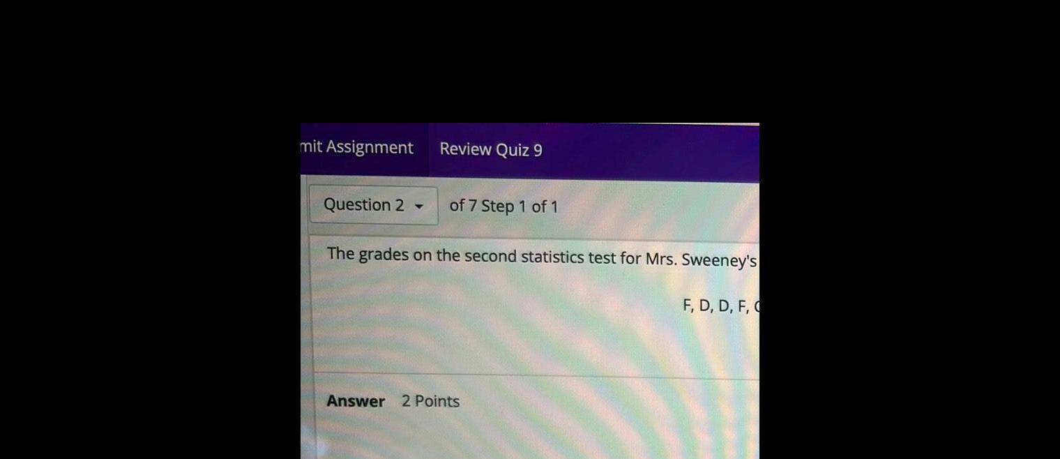 [ANSWERED] mit Assignment Question 2 T Review Quiz 9 of 7 Step 1 of 1 ...