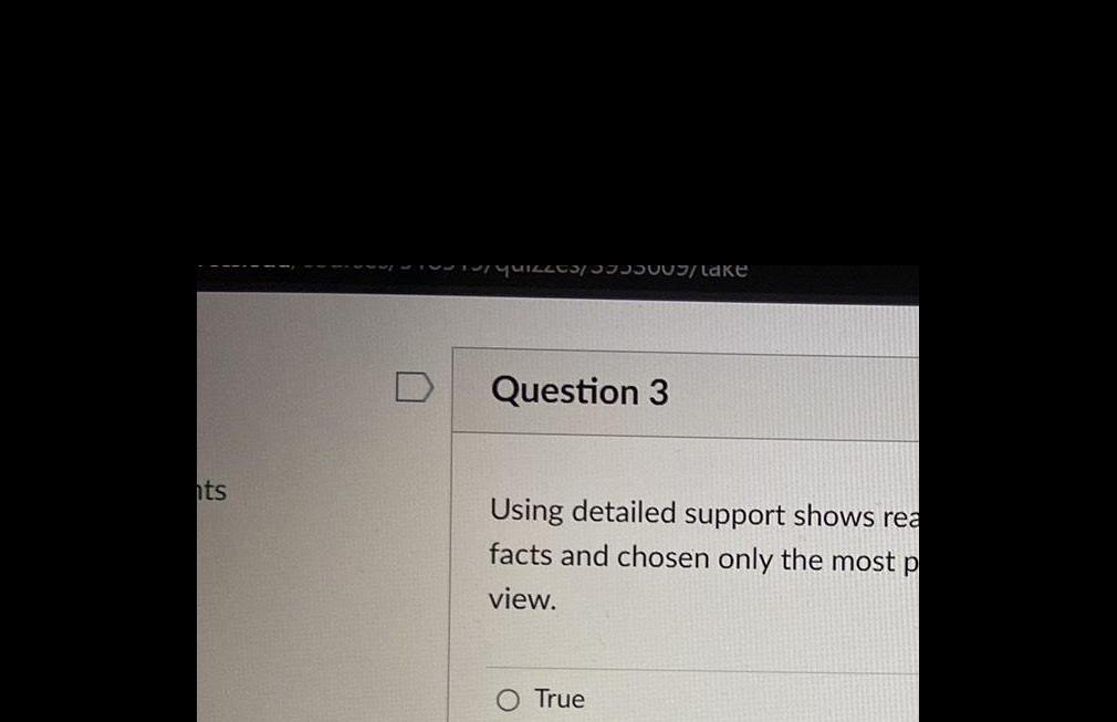 [ANSWERED] nts uiz265 33353 Lake Question 3 Using detailed support - Kunduz