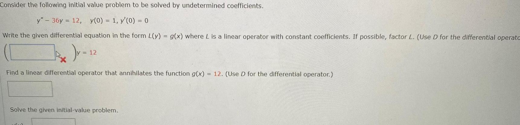 Answered Consider The Following Initial Value Problem To Be Solved By Kunduz