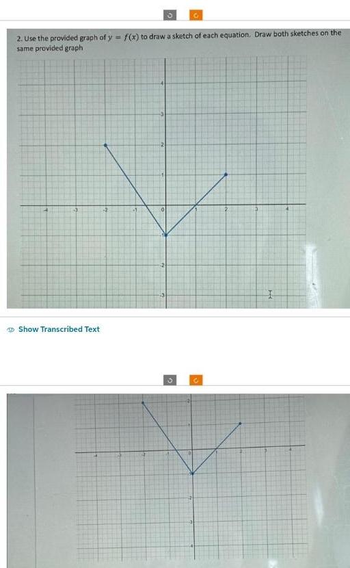 ANSWERED 2 Use The Provided Graph Of Y F X To Draw A Sketch Of Each ANSWERED 2 Use The Provided Graph Of Y F X To Draw A Sketch Of Each