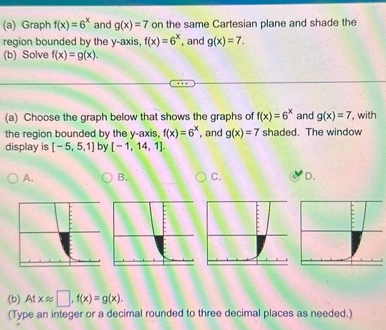 ANSWERED A Graph F X 6 And G X 7 On The Same Cartesian Plane answered-a-graph-f-x-6-and-g-x-7-on-the-same-cartesian-plane