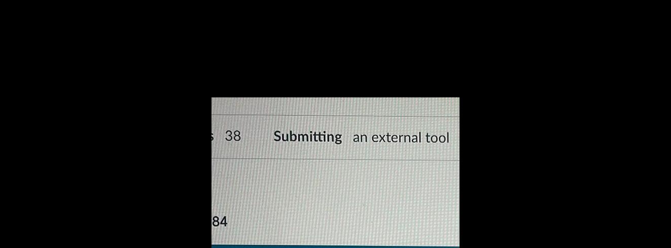 [ANSWERED] 38 84 Submitting an external tool - Kunduz