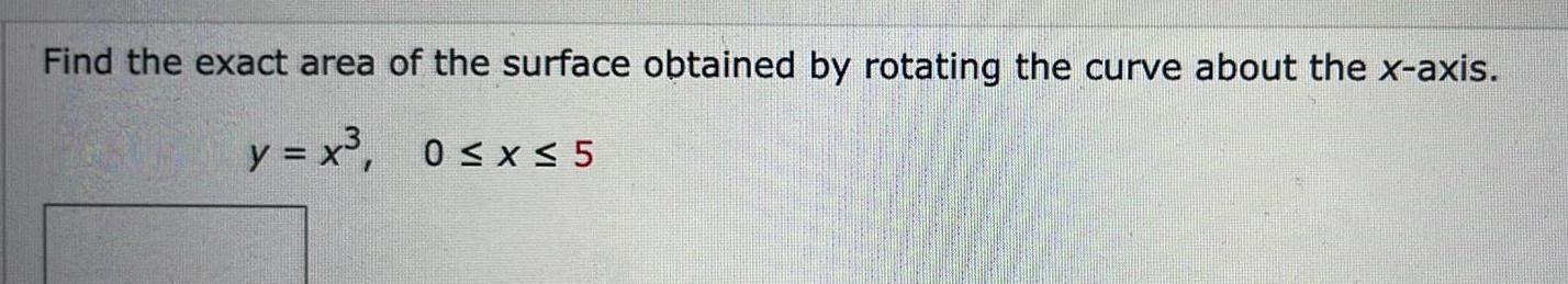 ANSWERED Find The Exact Area Of The Surface Obtained By Rota answered-find-the-exact-area-of-the-surface-obtained-by-rota