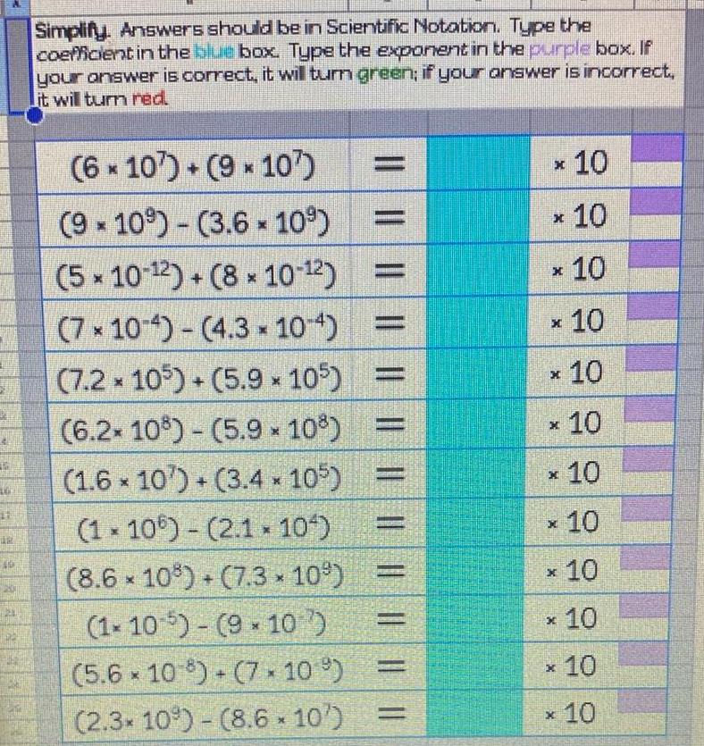 ANSWERED 1 Simplify Answers Should Be In Scientific Not Math ANSWERED 1 Simplify Answers Should Be In Scientific Not Math